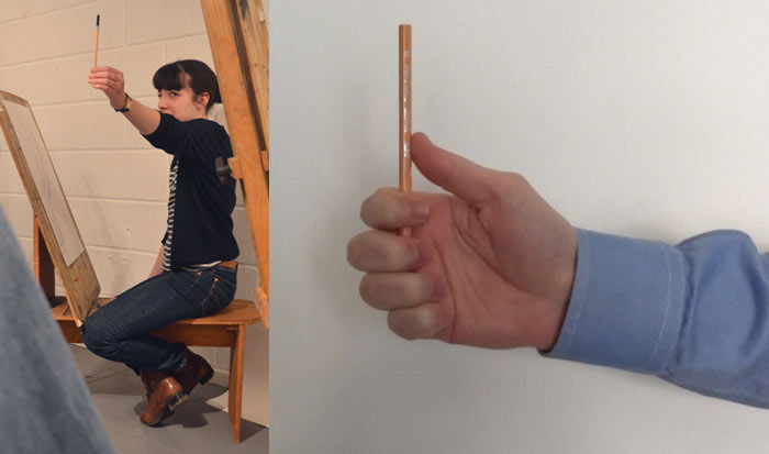 How to measure with a pencil - Drawing Academy