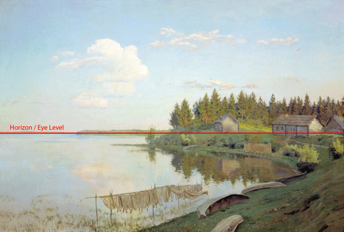 How to determine the horizon line - Drawing Academy