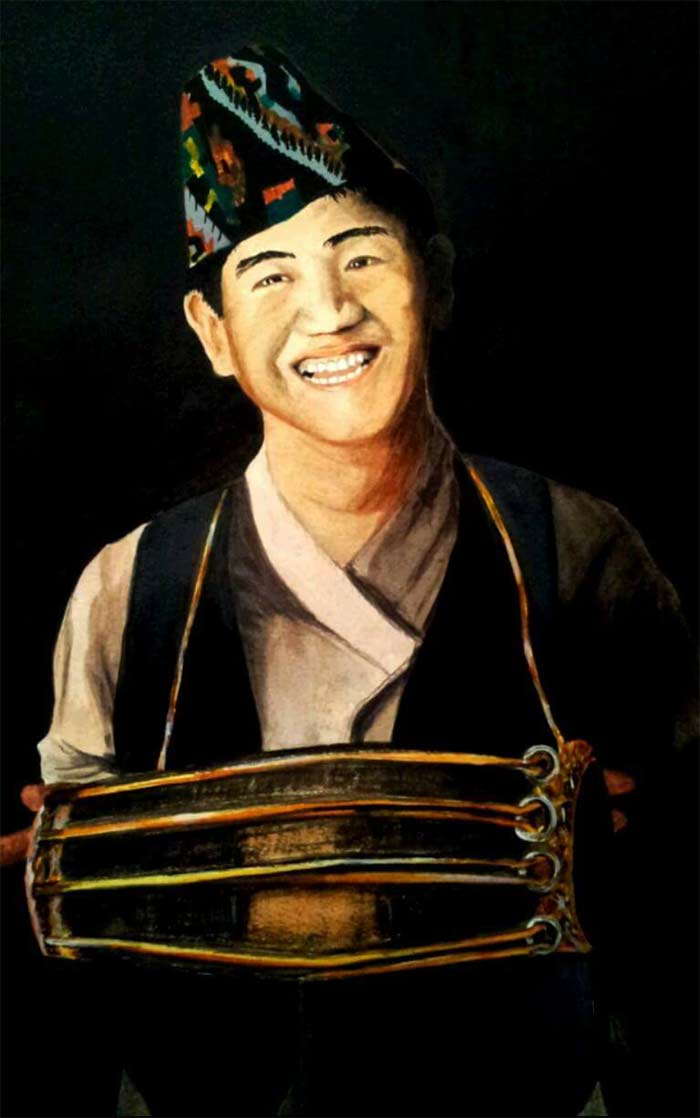 Painting by Ramesh Rai - Drawing Academy