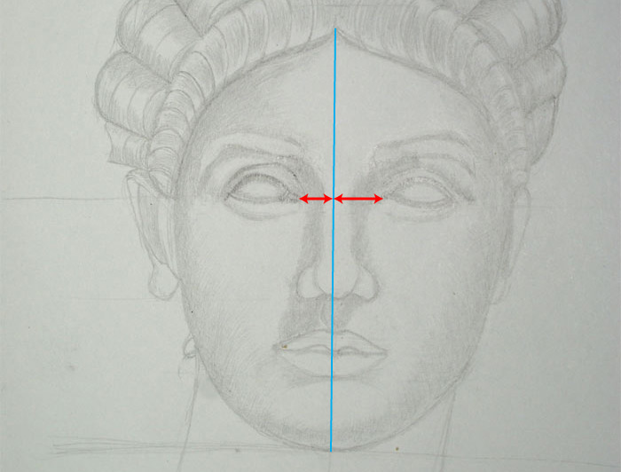 Classical portrait drawings by Carlos, Drawing Academy student ...