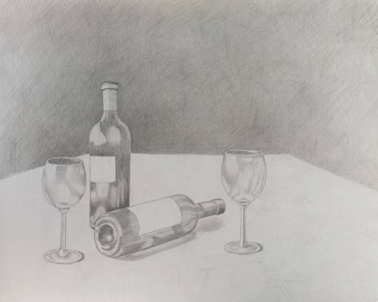 Still-life drawing in graphite - Drawing Academy | Drawing Academy