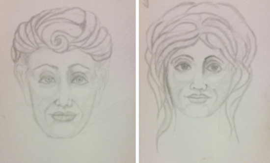 Portrait drawings critique - Drawing Academy